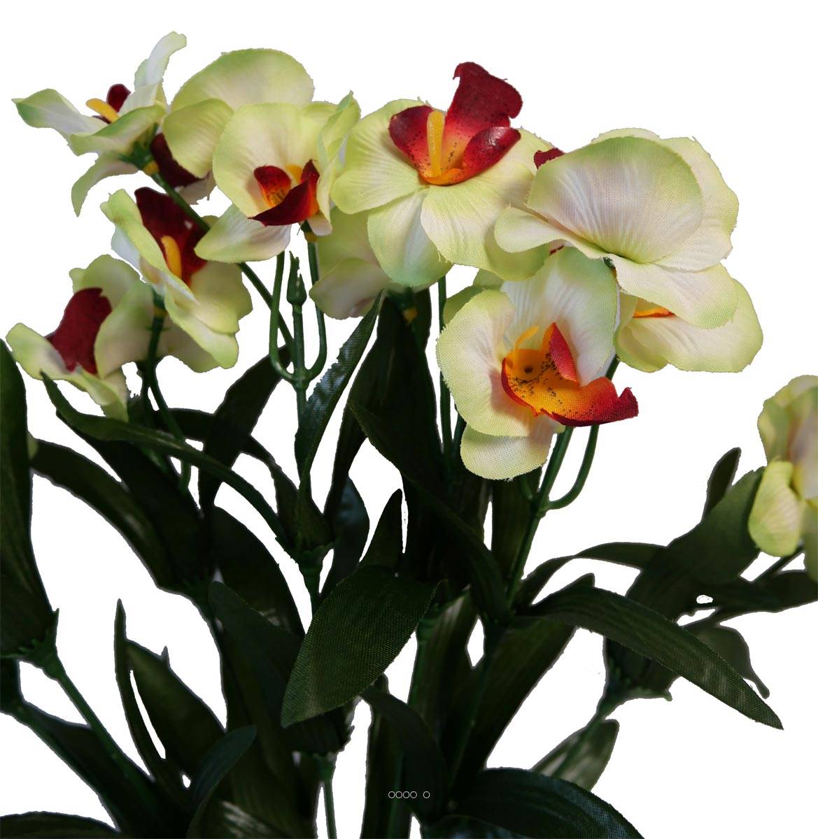 Bouquet d'Orchidées artificielles 21 fleurs hauteur 33 cm superbe du ...