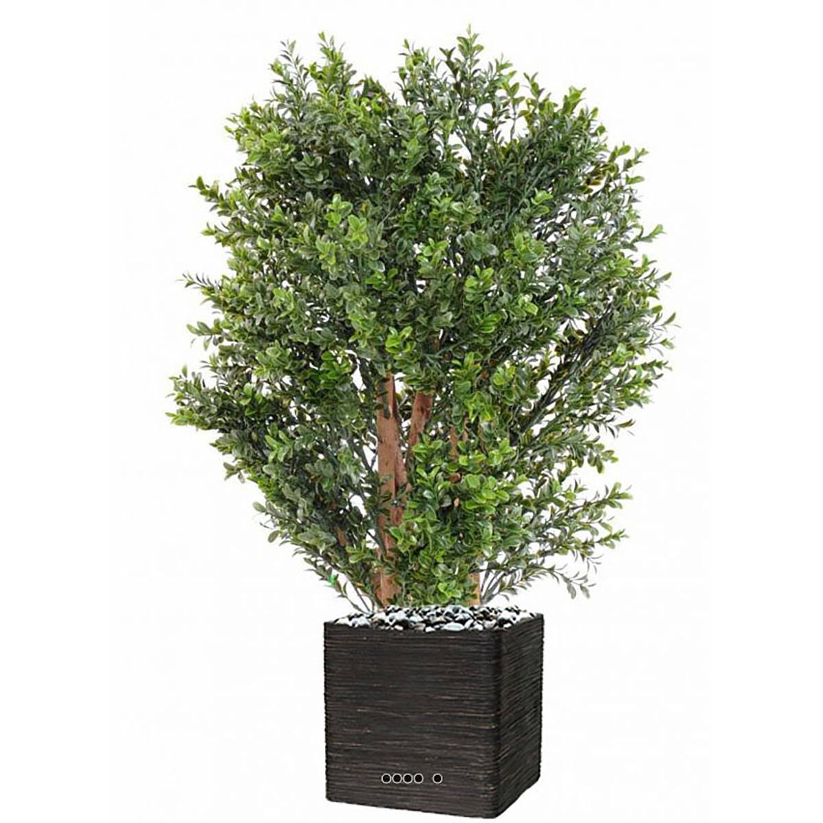 Buisson de faux buis exterieur plastique anti-UV | Artificielles.com