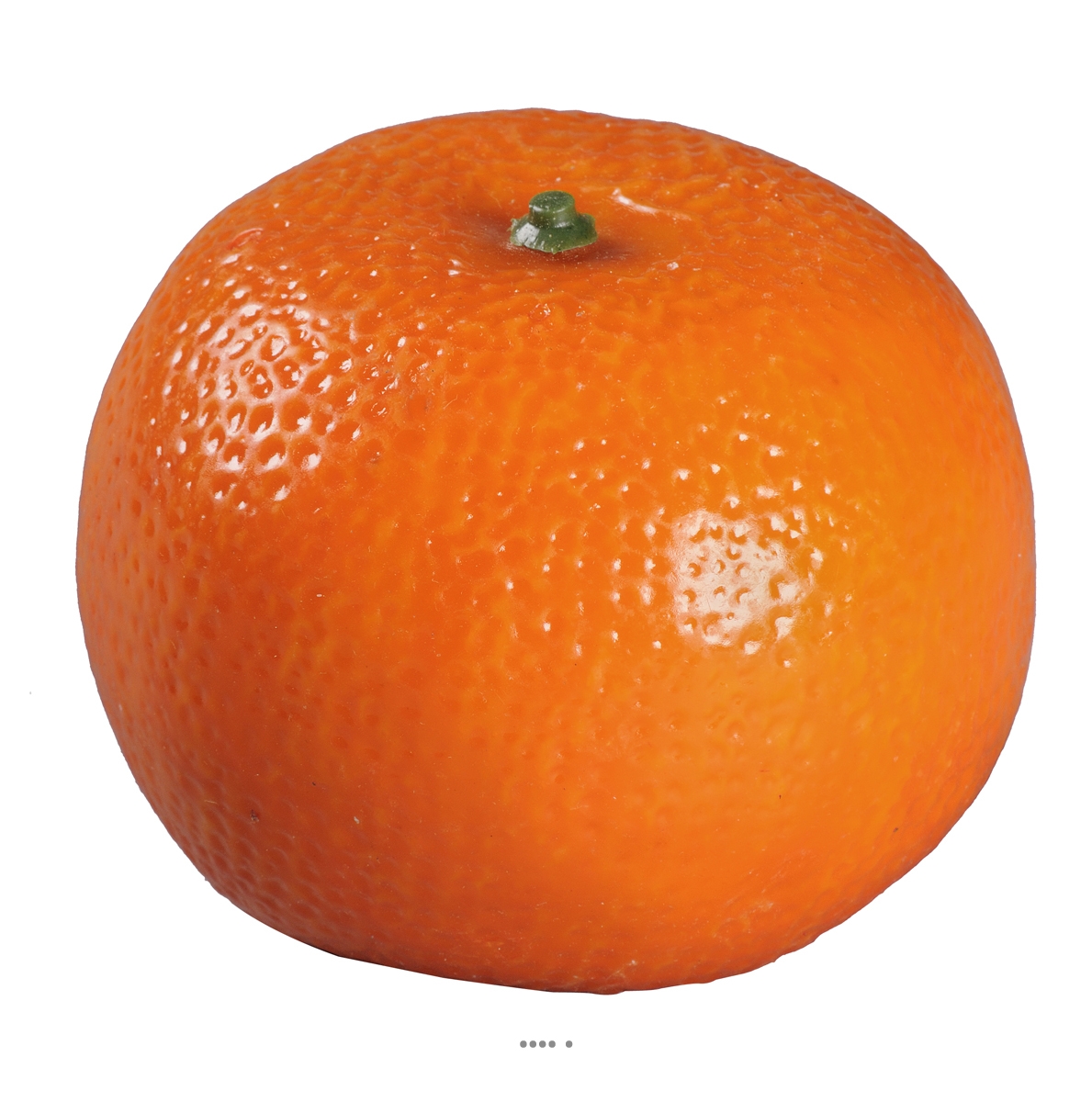 Mandarine artificielle avec leste D= 8 cm H= 6 cm du site artificielles.com